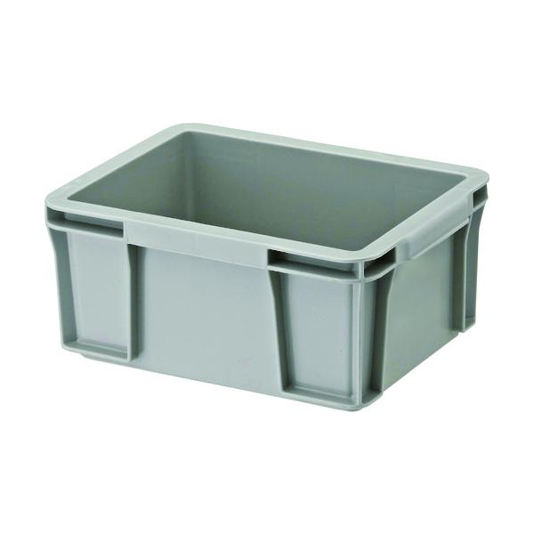 ◇◇ 【特長】 ●軽量のため、持ち運びが容易です。 ●底面が全面ベタ目の多目的通箱として、あらゆるシーンで汎用的に使用できます。 【用途】 ●小物の整理や保管に最適です。 ●事務所や物置の整理に。 【仕様】 ●色：グレー ●容量(L)：2....