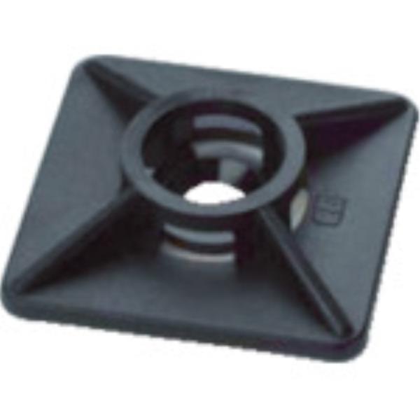 ◇◇ ケーブルタイを固定し、電線、ケーブルをまとめることができます。 【特長】 ●ケーブルタイを固定し、電線、ケーブルをまとめることができます。 【用途】 ●ケーブルタイの固定。 【仕様】 ●色：黒 ●使用結束バンド幅(mm)：〜4．5 ●...