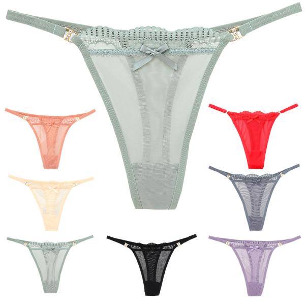 Tバッグ ショーツ レディース メンズ セクシー ローライズ Tバッグ 下着 パンツ パンティ 下着 男性 女性 男女兼用●商品説明■商品コード: NT-12　Tバッグ　■カラー：グリーン、グレー、ブラック、パープル、アプリコット、レッド、...