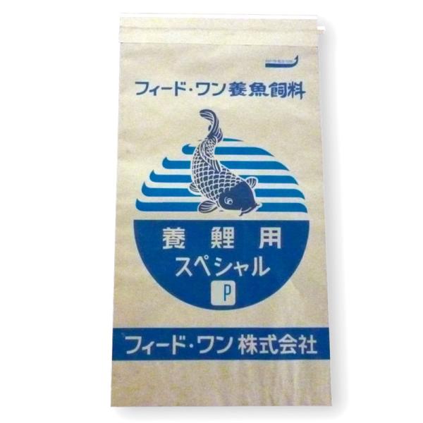 フィード・ワン「錦鯉育成用飼料」沈下性ペレット。低タンパク質（31％以上）、当歳〜大型鯉まで育成用として与えて下さい。成分：粗タンパク 31％以上、粗脂肪 2％以上、粗繊維 6％以下、粗灰分 13%以下、カルシウム 0.6％以上、リン 0....