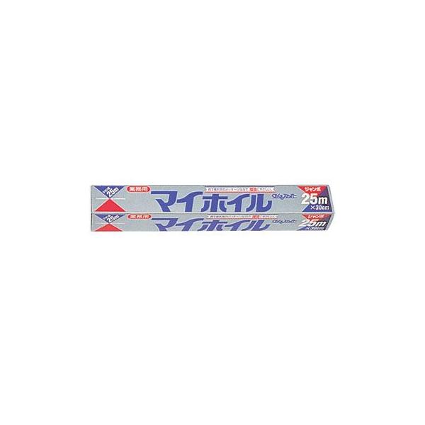 商品名：アルミニウムはく　マイホイルサイズ：幅30cm×長さ25m厚さ：12マイクロメートルメーカー名：住軽アルミ箔数量：30本/ケース