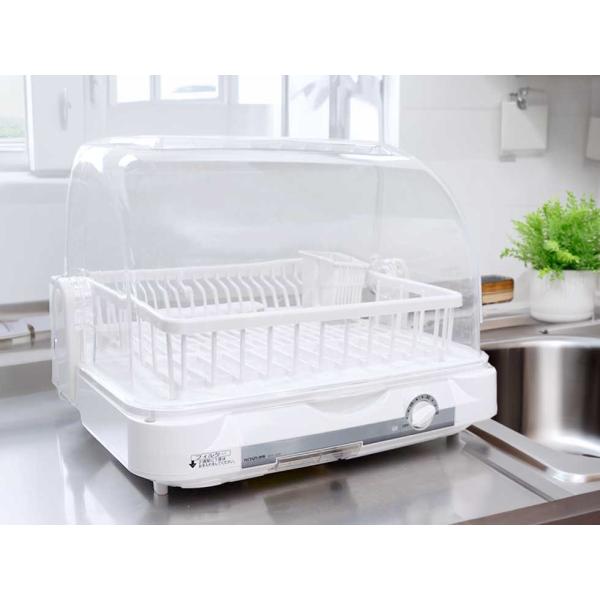 ●お手入れしやすく軽い樹脂かご●パワフルな温風で、すばやく乾燥●たっぷり収納●銀イオン加工（樹脂カゴ、箸立て）で常に清潔な庫内を保ちます【商品仕様】メーカー名：コイズミ電源：AC100V 50/60Hz消費電力：270W温風温度：約90℃(...