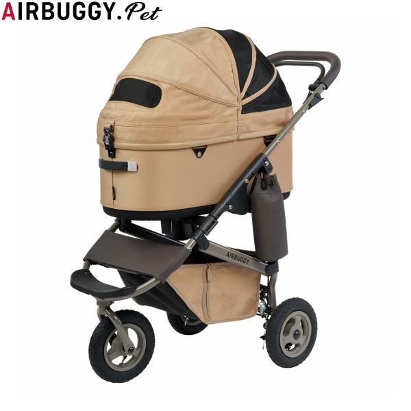 【エアバギー フォー ペット AIRBUGGY FOR PET ペットカート ドーム3 プレミア セット 今シーズン新たに加わる新色は、都市にも自然にも溶け込むアーバンアウトドアをイメージした「SEED BEIGE（シードベージュ）」と「M...