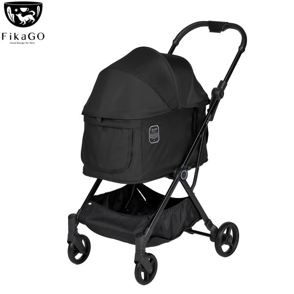【コンビ combi コムペット compet フィカゴー FikaGO ライト LITE ペットカート 1秒・自動収納ペットカート『FikaGO（フィカゴー）』から、お手軽ペットカート『ライト』登場！折りたたむと超コンパクトになります。幌...