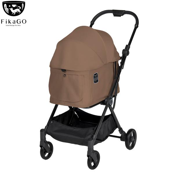 【コンビ combi コムペット compet フィカゴー FikaGO ライト LITE ペットカート 1秒・自動収納ペットカート『FikaGO（フィカゴー）』から、お手軽ペットカート『ライト』登場！折りたたむと超コンパクトになります。幌...