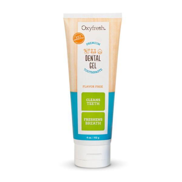 【Oxyfresh オキシフレッシュ ペットデンタルジェル お口をケアする独自成分「Oxygene（オキシゲン）」を配合した デンタルジェル 犬猫用です。研磨剤不使用の透明ジェル。味も香りもついていないのでペットも嫌がりません。】