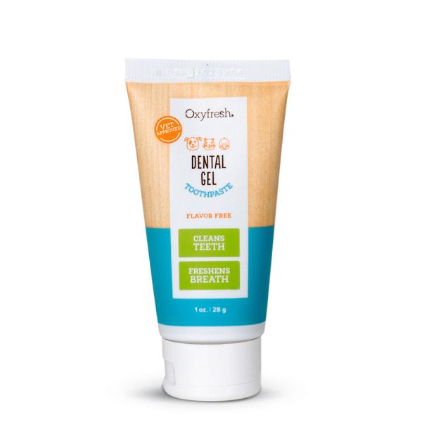 【Oxyfresh オキシフレッシュ ペットデンタルジェル お口をケアする独自成分「Oxygene（オキシゲン）」を配合した デンタルジェル 犬猫用です。研磨剤不使用の透明ジェル。味も香りもついていないのでペットも嫌がりません。】