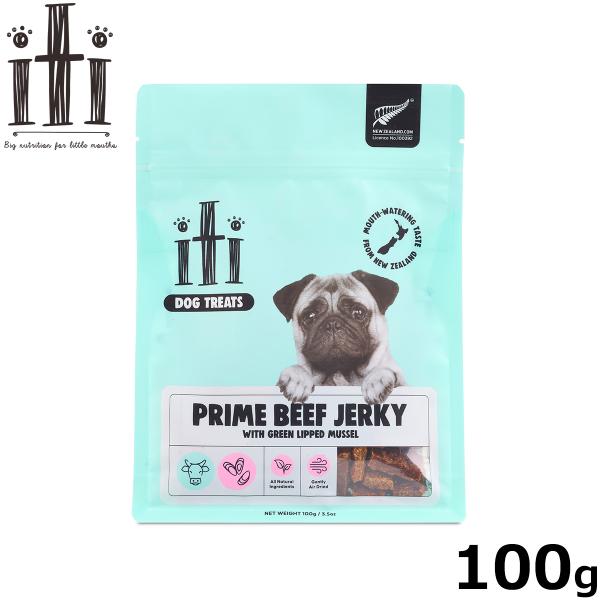 【イティ トリーツ 凝縮カットビーフ 腸内ケア ビーフと天然サプリメントが凝縮されたヘルスケアトリーツ。リンゴ酢やビタミン・ミネラル類を豊富に含みます。】