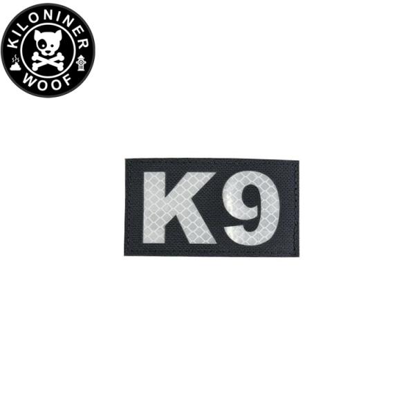 KILONINER キロナイナー カスタマイズ用パッチ K9 Patch ハーネス カスタマイズ用ワッペン。裏がベルクロ素材になっており、ハーネスに装着可能です。