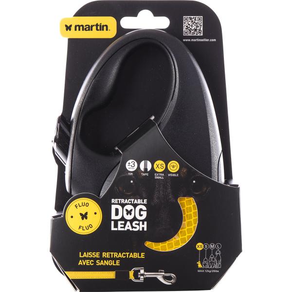 【マーティン セラー MARTIN SELLIER リトラクタブルリード リフレクト テープ 3m 1927年創業のフランス犬具メーカー「Martin Sellier（マーティンセラー）」の伸縮リード。夜のお散歩に最適なリフレクトタイプです...