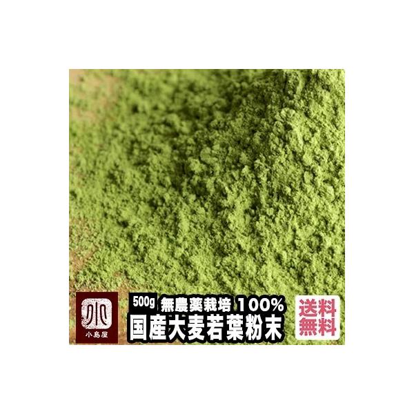 大麦若葉 （ 国産 ） 100％ 《 500g 》小島屋 の 大麦若葉 は、大麦 が若く成長期にある（20〜30cm)の時期に収穫されていますこの時期の 大麦若葉 は、成長期の為、栄養分を豊富に含んでおり、良質な 青汁 の原料になるんです♪...