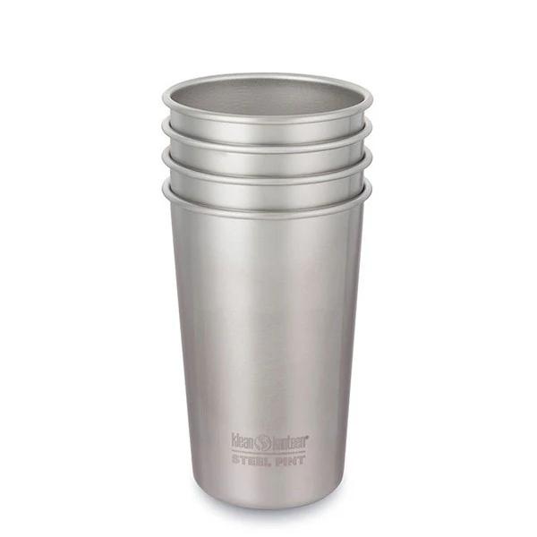 klean kanteen クリーンカンティーン パイントカップ16oz （473ml） 4Pack / カラー：ST（ステンレス）/ Paint Cup 16oz （473ml） 4Pack 19322002015016