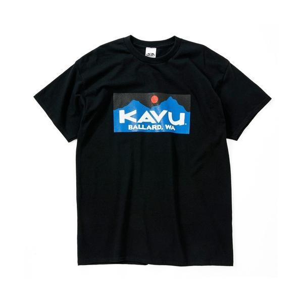 KAVU カブー メンズ バラード 4C Tシャツ / Ballard 4C Tee 19821841001 BLK