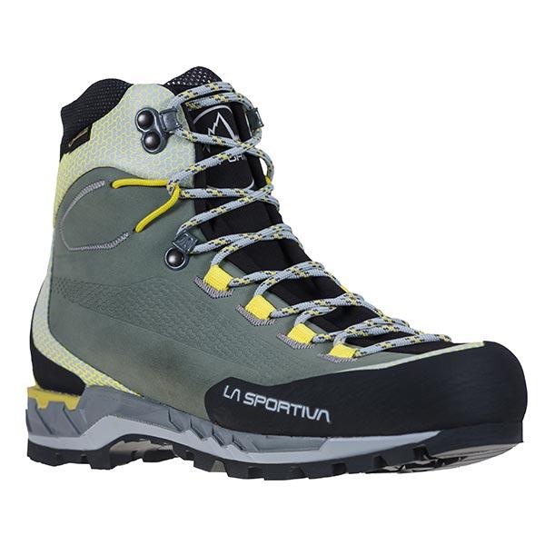 LA SPORTIVA ラ・スポルティバ / トランゴ テック レザー GTX［ウィメンズ］/ カラー：909715（クレイ×セレリー）/ Trango Tech Leather Woman Gtx 21T909715