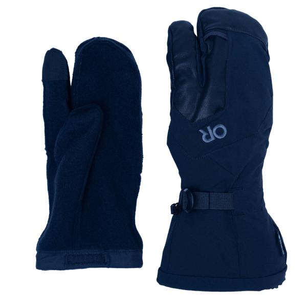 OUTDOOR RESEARCH アウトドアリサーチ / アレート モジュラー 3フィンガーグローブ［ユニセックス］/ カラー：BK（ブラック）/ rete Modular Gore-Tex 3-Finger Gloves 19846162001