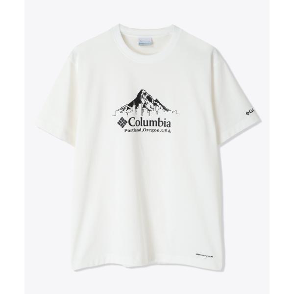 Columbia コロンビア / アーバンハイクグラフィックショートスリーブTシャツ[メンズ] / カラー：125（Sea Salt/Front Print） /  PM0616_125