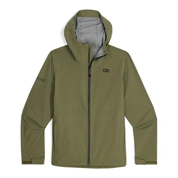 OUTDOOR RESEARCH アウトドアリサーチ ストラトバーストレインジャケット［メンズ］/ カラー：RG（レンジャーグリーン）/ Mens Stratoburst Stretch Rain Jacket 19846011108