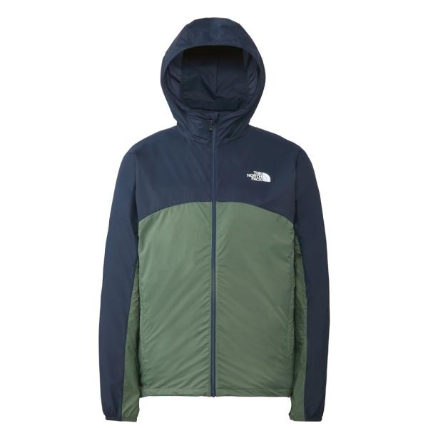 THE NORTH FACE ザ・ノース・フェイス スワローテイルフーディ［メンズ］/ カラー：DU（アーバンネイビー×ダックグリーン）/ NP22202_DU