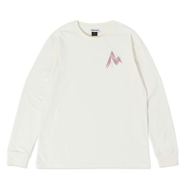 Marmot マーモット / ウィメンズヴィジョンロングスリーブティーシャツ / カラー：C002（WHITE） / Ws Vision L/S T−Shirts  MTWLS058_C002