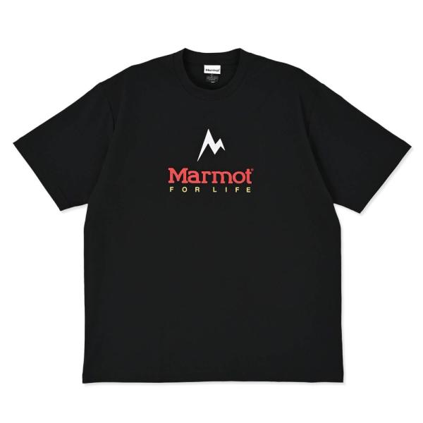 Marmot マーモット / マーモットフォーライフ ティーシャツ / カラー：C001（BLACK） / Marmot For Life T-Shirts MTMST061_C001