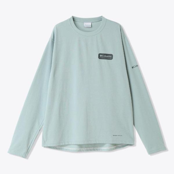 Columbia コロンビア ライトキャニオングラフィックロングスリーブTシャツ［メンズ］ / カラー：461（Crushed Blue）/ Light Canyon Graphic LS T-Shirt PM0498_461