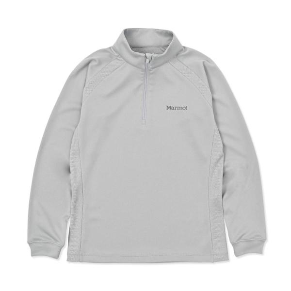 Marmot マーモット クライムスキンハーフジップロングスリーブ［レディース］ / カラー：C024/SLV（SILVER/シルバー）/ Ws Climb Skin Half-Zip L/S MTFW25WLS080_SV