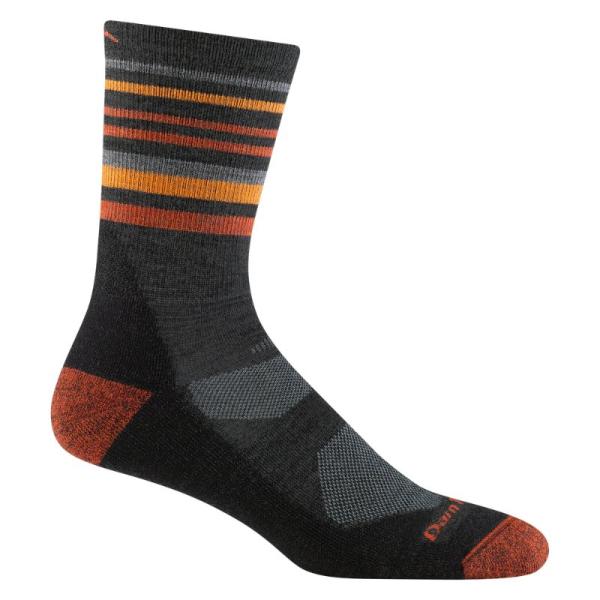 DARN TOUGH ダーンタフ 5012 ファストパック マイクロクルー ライトウェイトクッション［メンズ］ / カラー：053（Charcoal）/ Fastpack Micro Crew Lightweight with Cushio...