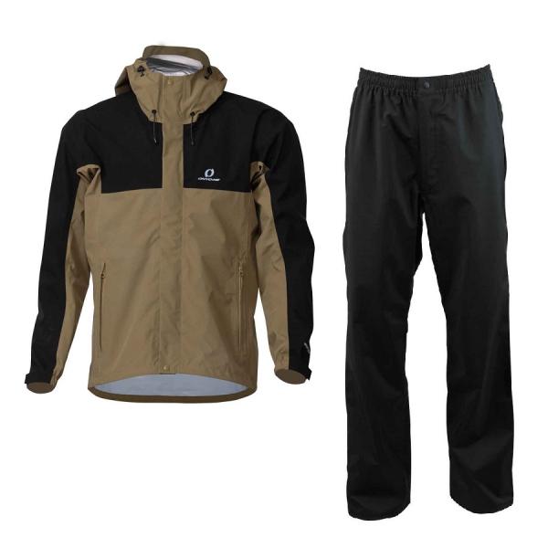 ONYONE オンヨネ [メンズ ]コンバットSTレインスーツ / カラー：256009（ベージュxブラック）/ MENS COMBAT RAIN SUIT ODS95030_256009