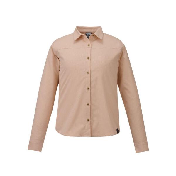 MILLET ミレー ［ウィメンズ］アルピロングスリーブシャツ / カラー：N4237（VANILLA CREAM）/ ARPI SHIRT LS W MIV02213_N4237