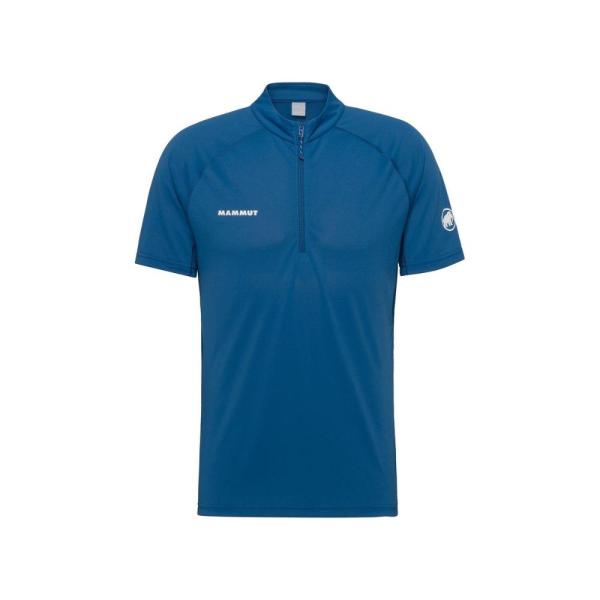 MAMMUT マムート デュカンファーストレイヤーハーフジップTシャツ AF[メンズ] / カラー：50665（tschiel）/ Ducan FL Half Zip T-Shirt AF M 1017-07320_0665