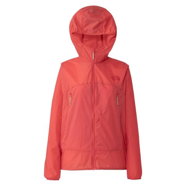 THE NORTH FACE ザ・ノース・フェイス スワローテイルフーディ［レディース］ / カラー：HC（ホットコーラル）/ SWALLOWTAIL HOODIE NPW22601_HC
