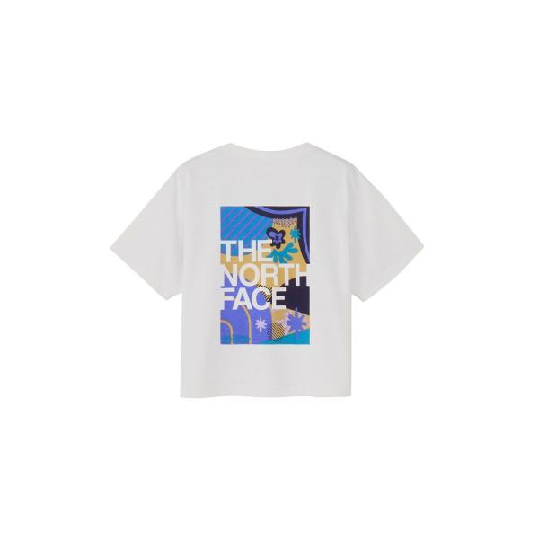 THE NORTH FACE ザ・ノース・フェイス ショートスリーブバックグラフィックワイドティー［キッズ］ / カラー：W（ホワイト）/ Short Sleeve back graphic wide tee NTJ32601_W