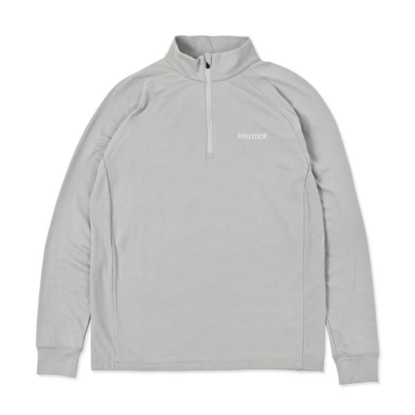 Marmot マーモット クライムスキンハーフジップ ロングスリーブ[メンズ] / カラー：C024（SILVER）/ Climb Skin Half-Zip LS MTSS26MLS048_SV