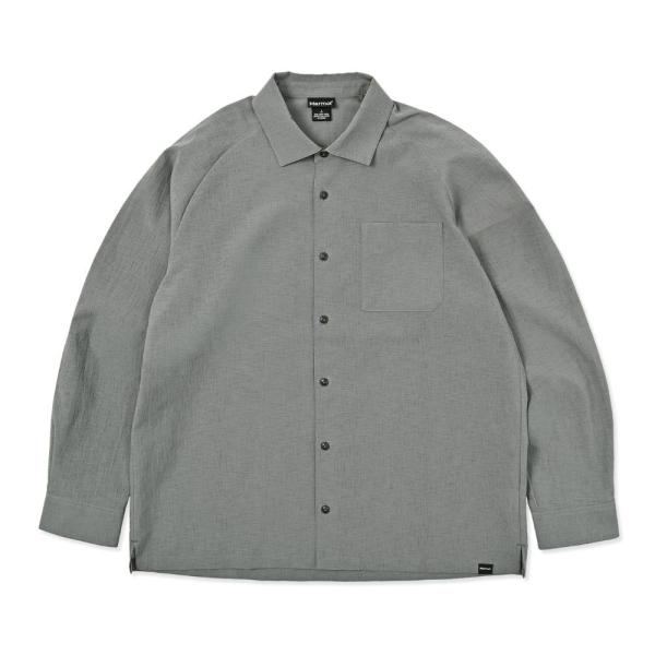 Marmot マーモット マーモット グリッティシャツ[メンズ] / カラー：C329（ダスティグレー）/ MMT Gritty Shirts MTSS26MSH051_DG