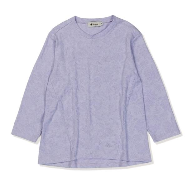 Foxfire フォックスファイヤー TSアイランドフラワージャカードクルー7/S[レディース] / カラー：089（ラベンダー）/ TS Island Flower Jacquard 8215672_089