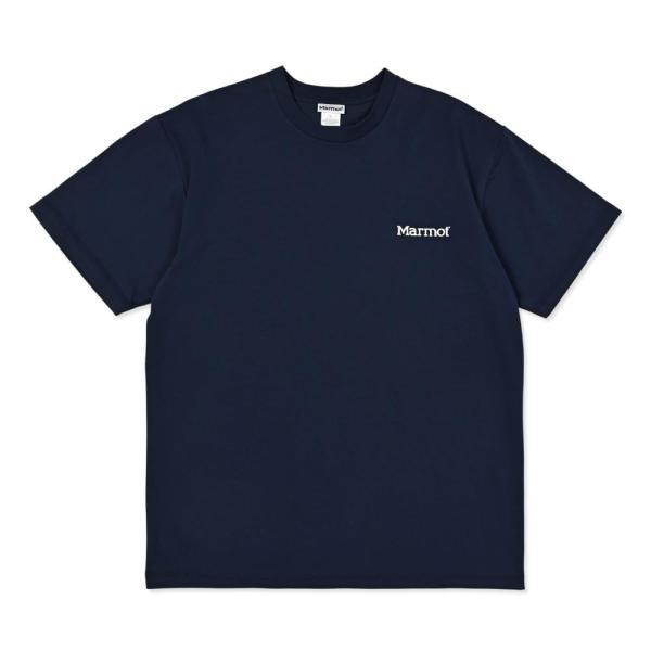 Marmot マーモット アーカイブヒストリー ティーシャツ［メンズ］ / カラー：C005/NVY（ネイビー）/ Archive History T-Shirts MTSS26MST077-C005