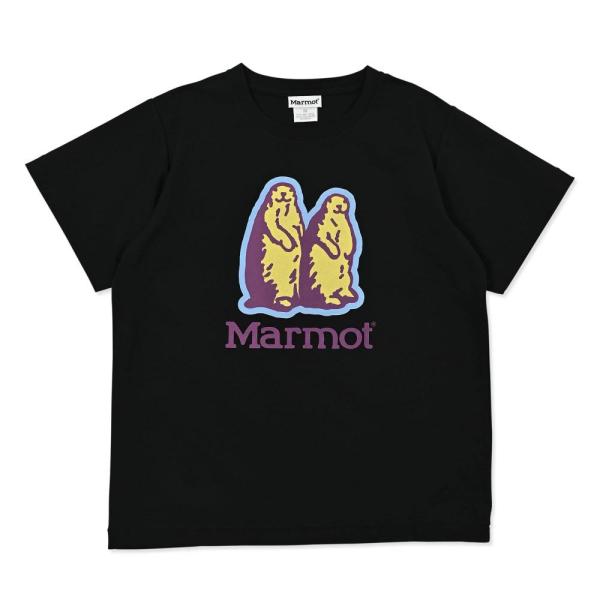 Marmot マーモット キッズ ザ マーモットティーシャツ［キッズ］ / カラー：C001/BK（ブラック）/ Ks The Marmot T-Shirts MTSS26KST093-C001