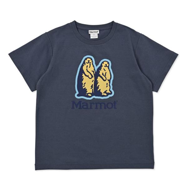 Marmot マーモット キッズ ザ マーモットティーシャツ［キッズ］ / カラー：C079/IND（インディゴ）/ Ks The Marmot T-Shirts MTSS26KST093-C079