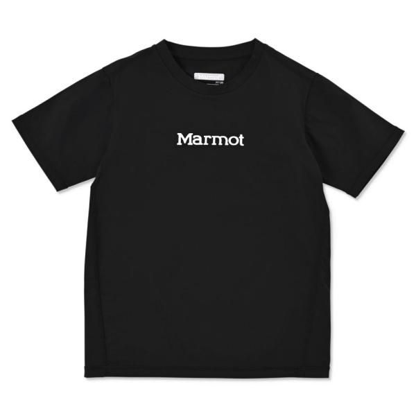 Marmot マーモット キッズ マウンテンラッシュガードティー［キッズ］ / カラー：C001/BK（ブラック）/ K's Mt.RashGuard Tee MTSS25KST084-C001