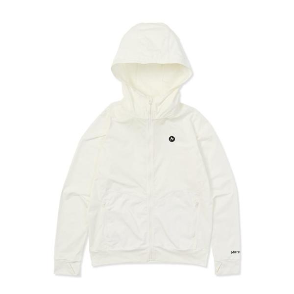 Marmot マーモット マウンテンラッシュガード フーディ［レディース］ / カラー：C002/WHT（ホワイト）/ Mt.RashGuard Hoodie MTSS26WTP055-C002