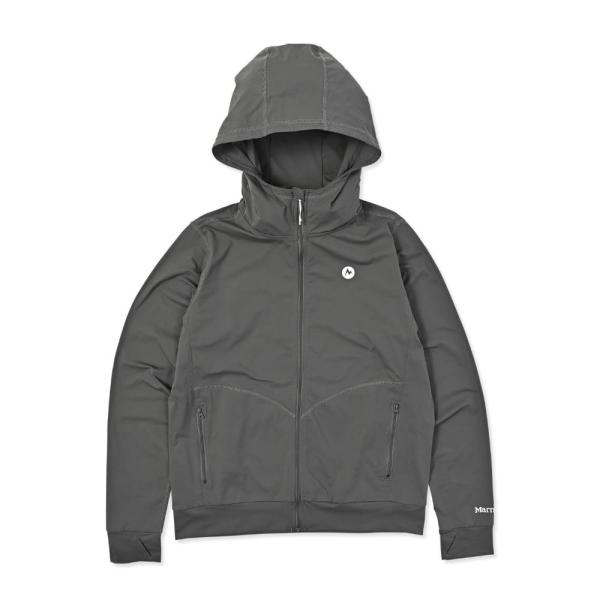 Marmot マーモット マウンテンラッシュガード フーディ［レディース］ / カラー：C027/COR（チャコール）/ Mt.RashGuard Hoodie MTSS26WTP055-C027