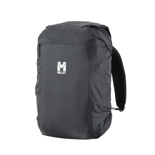 MILLET ミレー ジップ レイン カバー/ カラー：N0247（BLACK-NOIR）/ ZIP RAIN COVER 20 MIS01319_N0247