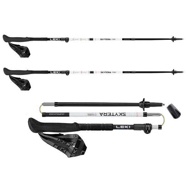 LEKI レキ スカイ テラ FX カーボン コンパクト / カラー：110（ホワイト）/ Skytera FX Carbon Compact 1300540110_110