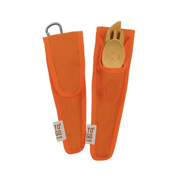 To-Go Ware トゥーゴーウェア ＫＩＤＳ バンブー カトラリーセット オレンジ 20200002005000