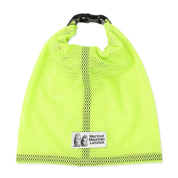 Marmot マーモット エムエムダブリュー メッシュ ロールトップポーチ / カラー：C101（イエロー）/ MMW Mesh Rolltop Pouch MTSS26UBG248_C101