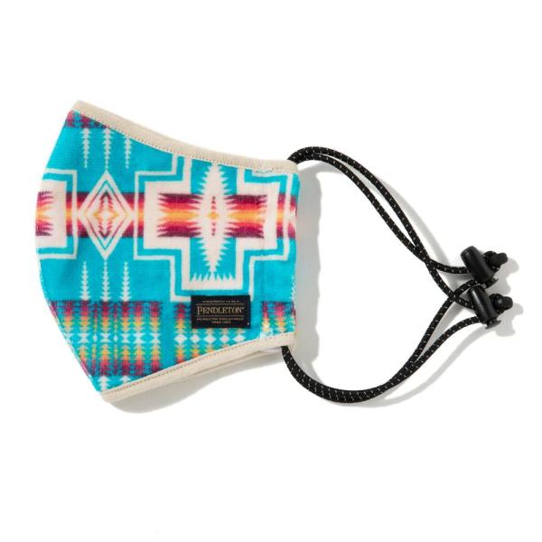 PENDLETON ペンドルトン パイル ファブリック マスク / PILE FABRIC MASK 202020 TARQUISE