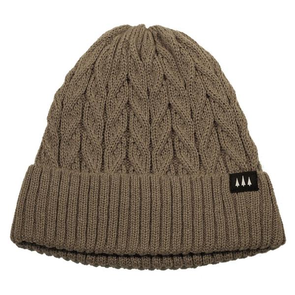 FOREST WARDROBE フォレストワードローブ ケーブルビーニー ユニセックス / CABLE BEANIE FA1900209 GREIG