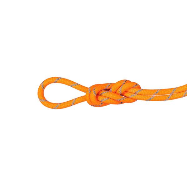 MAMMUT マムート 8．7 アルパイン センダー ドライ ロープ 60m / カラー：2285（vibrant orange-ocean）/ 8.7 Alpine Sender Dry Rope 60m 2010-05270_2285