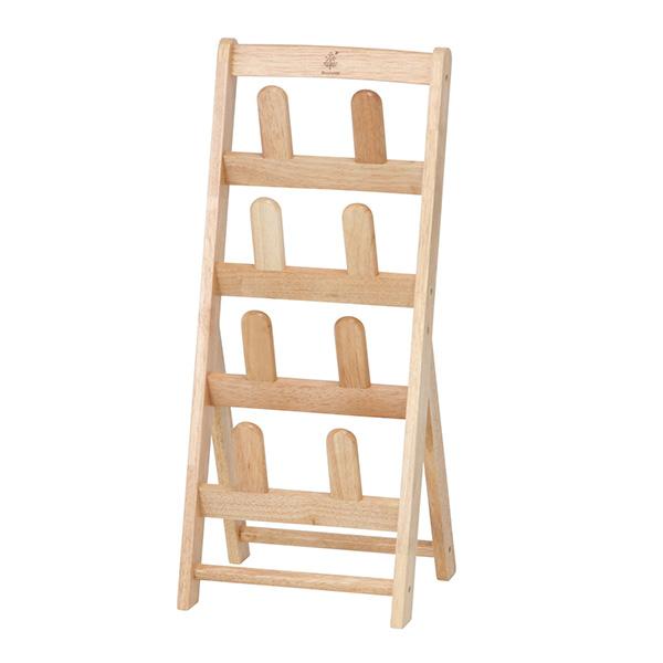 縦型で場所を取らない木製スリッパラックです。軽量でコンパクトに折り畳むことができ、使わないときは省スペースで収納可能です。4足分のスリッパをすっきりと整理でき、出し入れもしやすい設計となっています。ご家庭でのご使用はもちろん、寺院様の控室や...