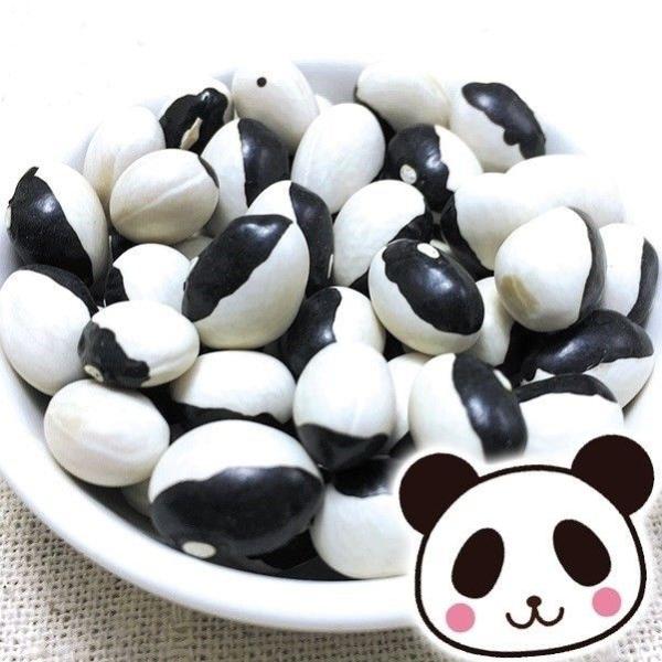 ●商品情報：パンダの様な白黒のコントラストが特徴。とても育てやすい実取りの豊産種。ほくほく食感、あっさりしたお味で、煮物・ぜんざい・菓子の材料などに重宝します。つるあり。●お届け状態：種子●入り数の目安：40mlあたり約100〜150粒※入...